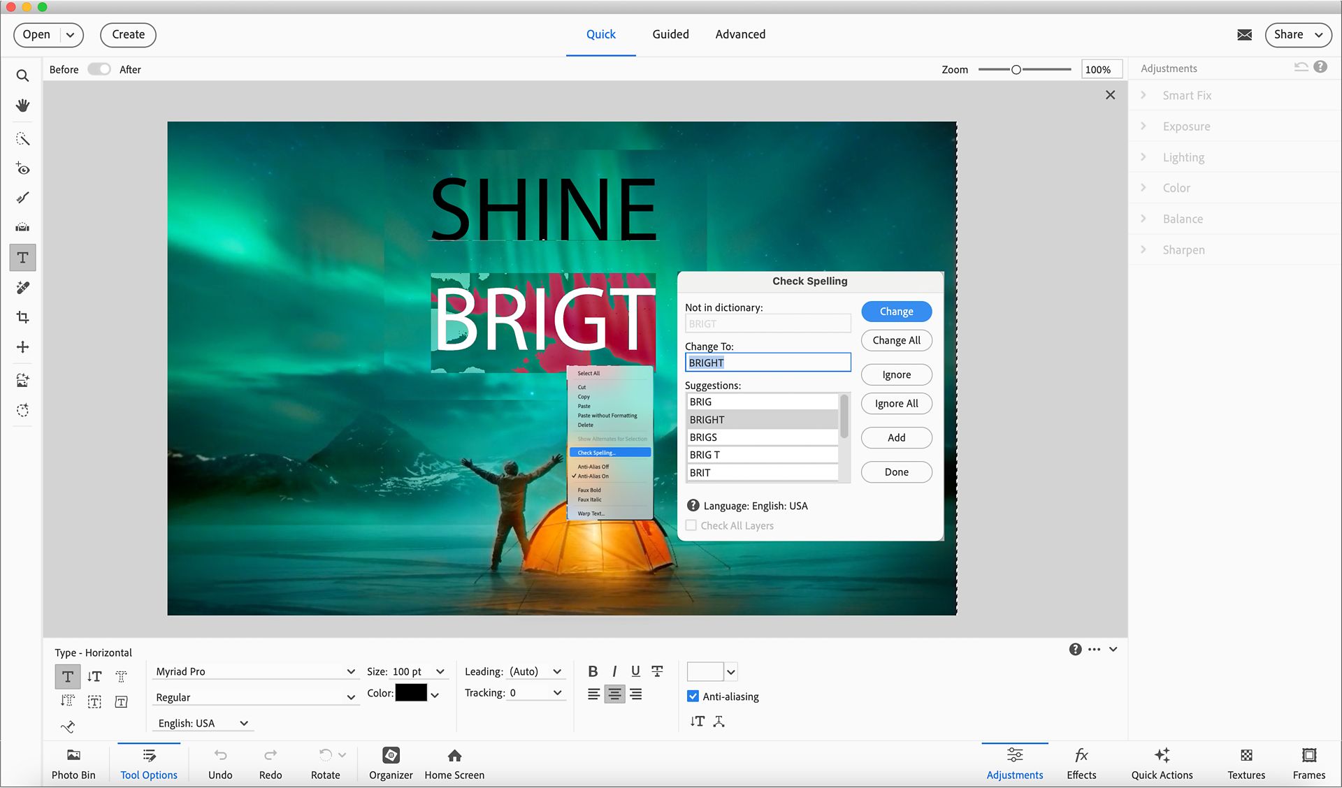 Spell Checker With Language Support